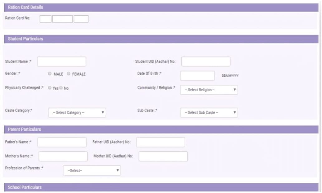 AP Pre Matric Scholarship Scheme 2023 Online Application Form
