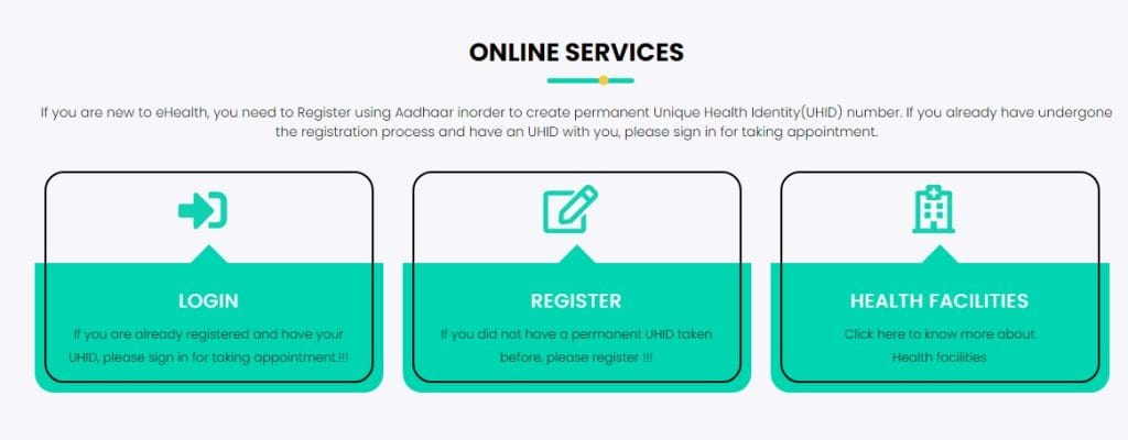eHealth Kerala Online Registration & Login - Step-by-Step Guide