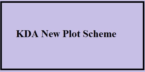 KDA New Plot Scheme 2025 Online Registration मूल्य सूची